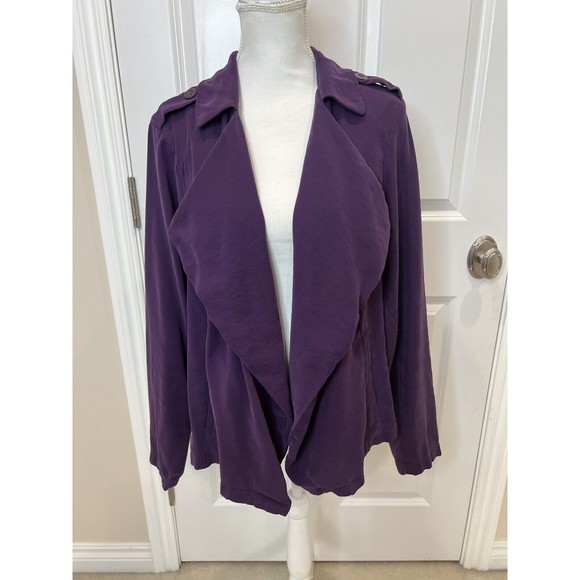 torrid | Jackets & Coats | Torrid Jacket Womens 3 Us 2 Plus Purple ...